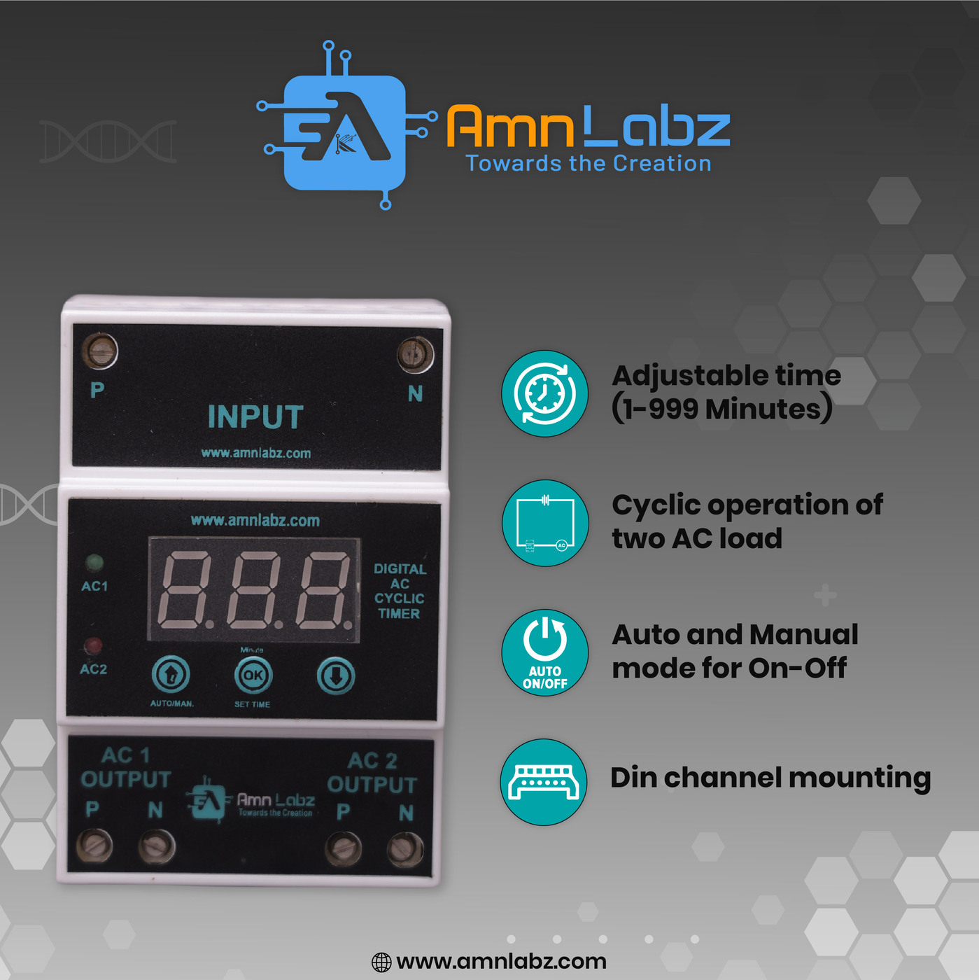 Digital AC timer